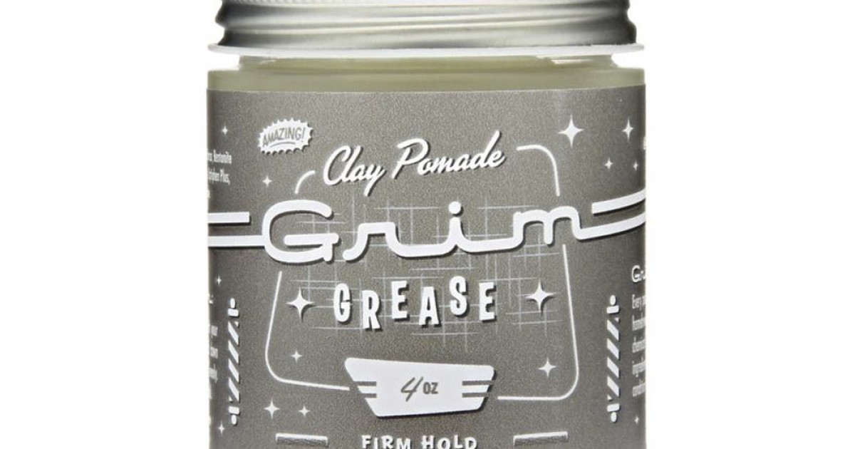 Wax for man - Chuyên sáp vuốt tóc chính hãng - Grim Grease Clay Pomade ...