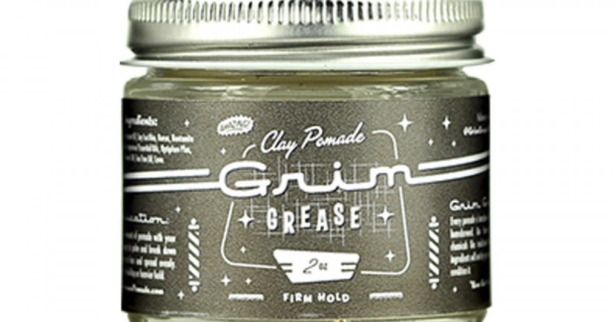 Wax for man - Chuyên sáp vuốt tóc chính hãng - Grim Grease Clay Pomade ...